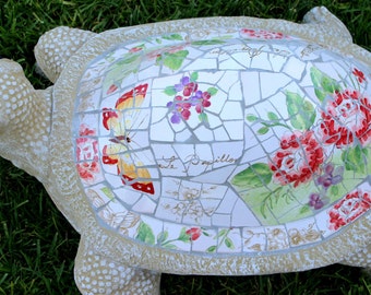 Popular items for mosaic turtles on Etsy