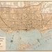 Map of Toronto Fine archival print Toronto map restored t