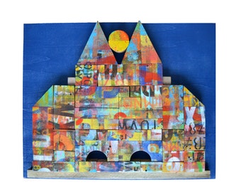 Mixed media blocks | Etsy