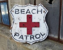 Unique lifeguard signs related items | Etsy