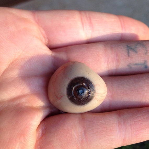Prosthetic Eye Oddity Composite by BeardedLadyEmporium on Etsy