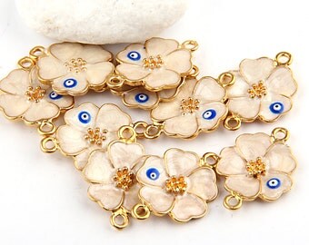 Popular items for enamel connectors on Etsy