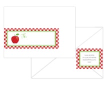 Popular items for apple invitation on Etsy