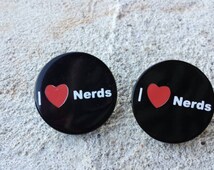 Popular items for i love nerds on Etsy