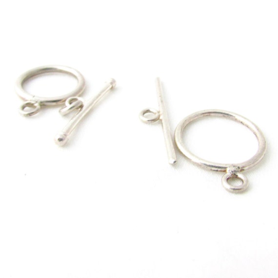 Toggle Clasps Round Toggle Clasp Destash Findings Craft