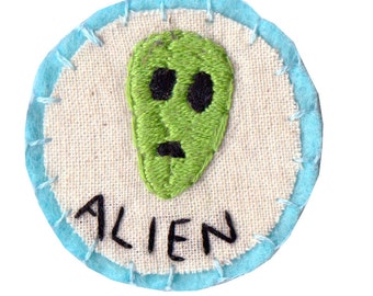 Popular items for alien patch on Etsy