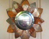 Unique yard art featuring vintage automotive by MyRustedRoots