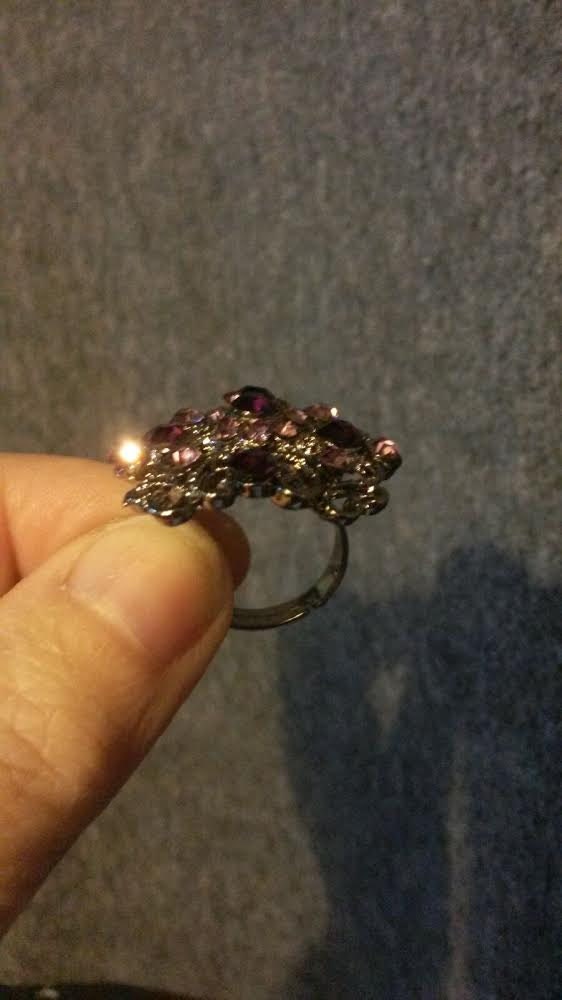 Silver with a Amethyst Gems protects against psychic attack, paranormal ...