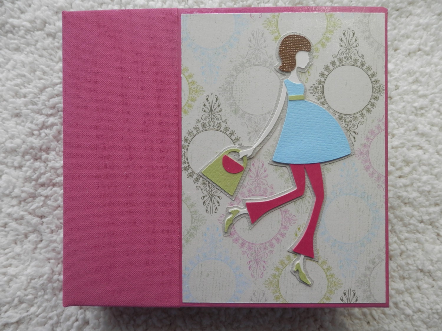 6x6 Pregnancy Scrapbook Album