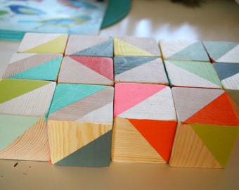 Wood block puzzle | Etsy