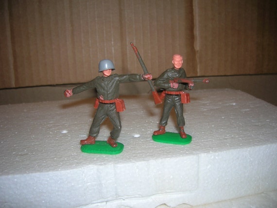 Items similar to TIMPO SWOPPET Toy Soldiers American GI's 1960's Made ...