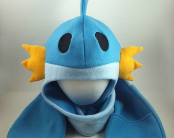 Made-to-Order Mudkip Fleece Hat