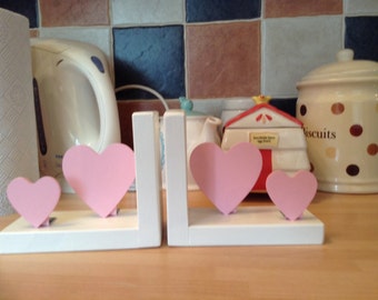 Popular items for heart bookends on Etsy