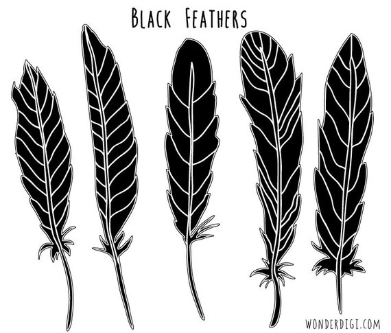 Aztec Feather Clipart Hand