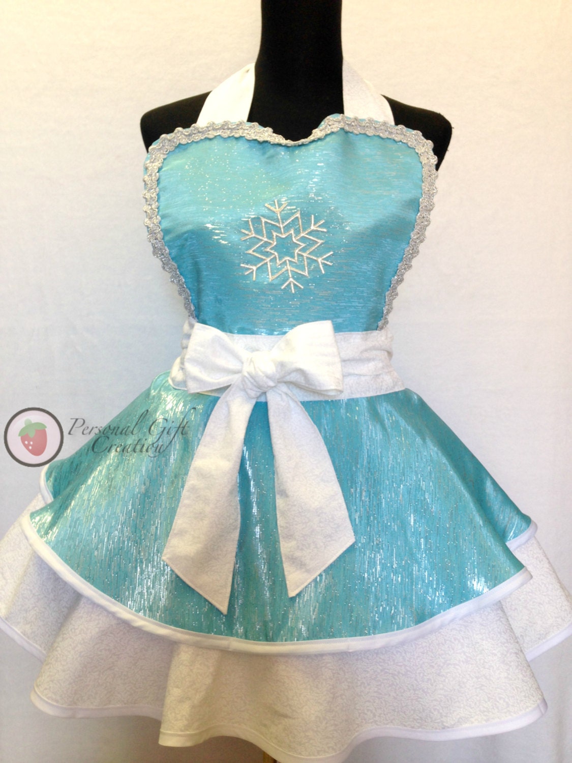 Frozen princess Elsa Apron Elsa Dress/Apron Retro Apron