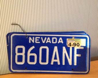 Nevada license plate | Etsy
