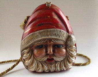 Popular items for santa purse on Etsy