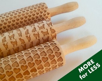 Popular items for rolling pin set on Etsy