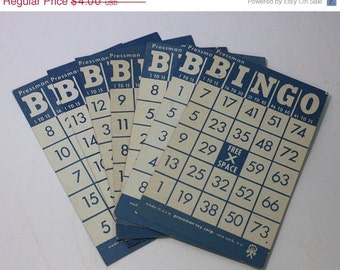 Popular items for vintage bingo cards on Etsy
