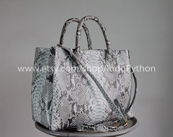 Popular items for snakeskin bag on Etsy