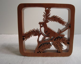 Scroll saw trivet | Etsy