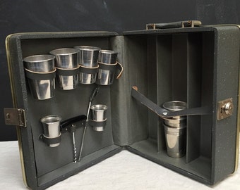 1960s Portable Bar Set