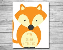 Popular items for clever little fox on Etsy