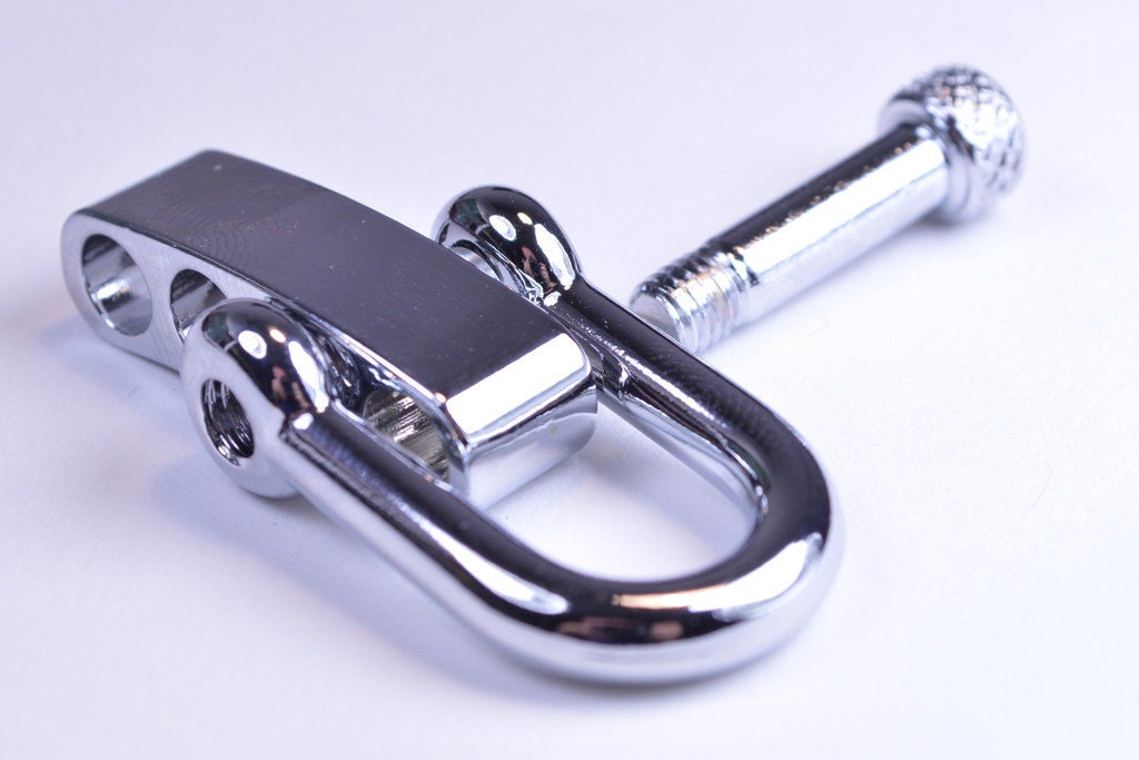 Stainless Steel Adjustable Shackle Pack of 5 by BoredParacord