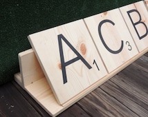 Popular items for giant scrabble on Etsy
