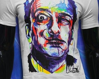 Salvador dali tshirt | Etsy
