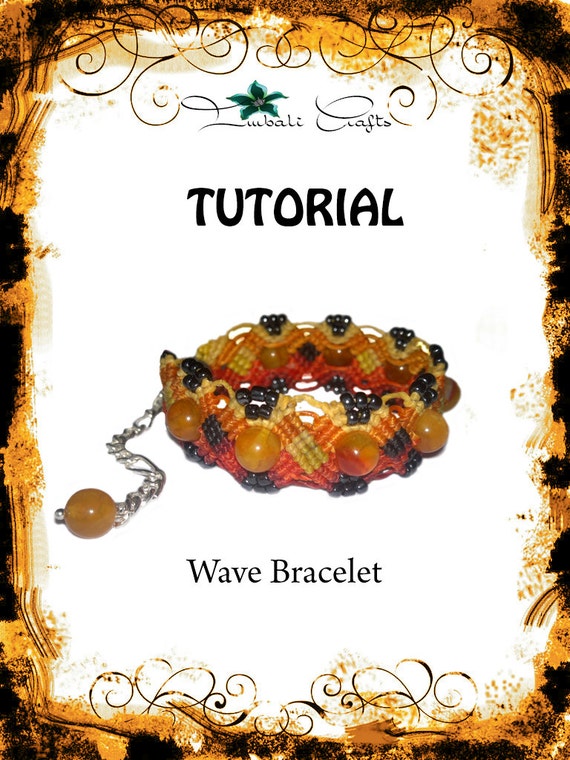 TUTORIAL Micro Macrame Wave Bracelet Pattern