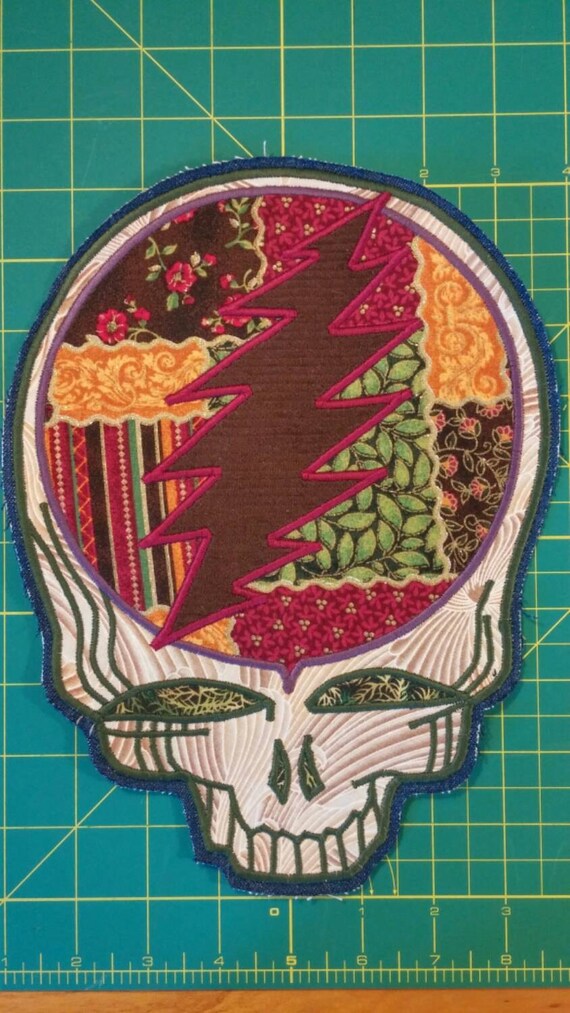 SALE Grateful Dead Patch Handmade Patch by NativeMaverickDesign