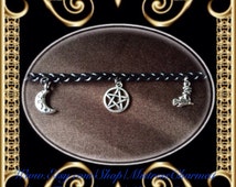 Popular items for witch charm bracelet on Etsy