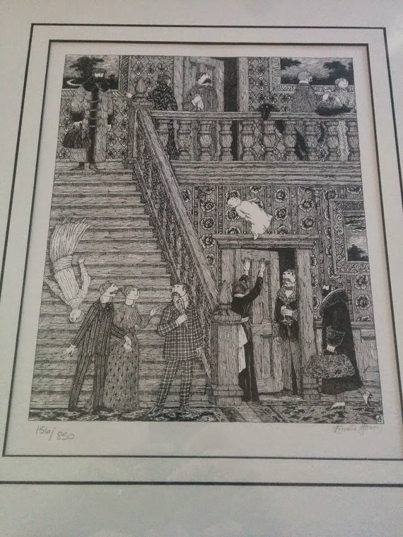 Edward Gorey Signed Prints