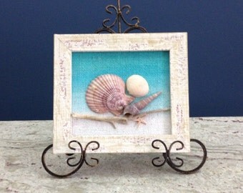Framed sea shells, Shells in frame, Australian driftwood & shell art ...