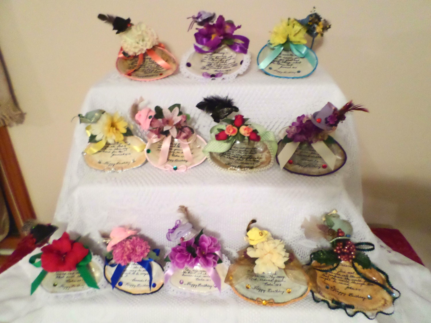 HAPPY BIRTHDAY SHELLS Birth Month Flowers & Birthstone Gems