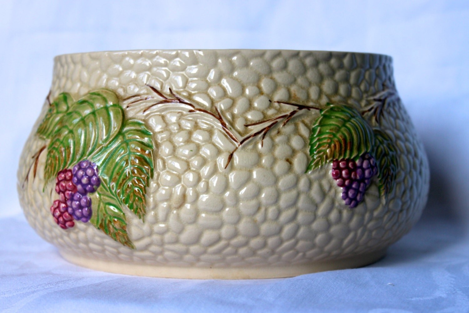 Vintage Wade “Bramble” Pottery Large Bowl – Haute Juice
