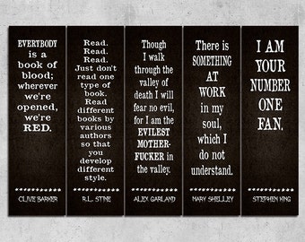 Horror bookmark – Etsy UK