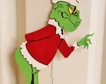 Popular items for grinch sign on Etsy