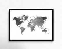Popular items for world map nursery on Etsy