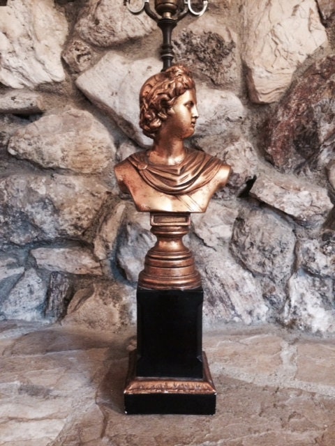 NEOCLASSICAL Roman/Greek Bust Lamp (Los Angeles) – Haute Juice