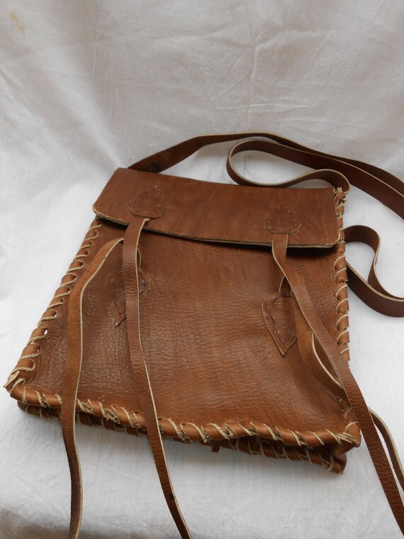 Roman leather bag
