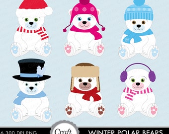 Popular items for bear clip art on Etsy