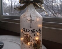 Popular items for angel in bottle on Etsy