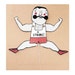 DIY Muscle Man Paper Doll DIY postcard paper puppet