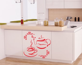 Teapot decals | Etsy