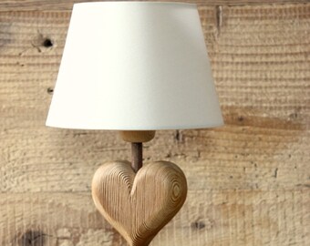 Popular items for heart shaped lamp on Etsy