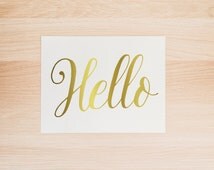 Popular items for gold nursery print on Etsy