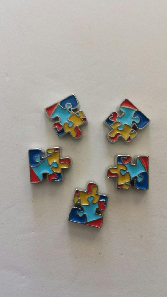 Autism Puzzle Piece Awareness Special Needs by MyJewelryBox14