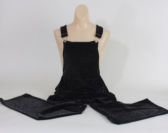 Popular items for black overalls on Etsy